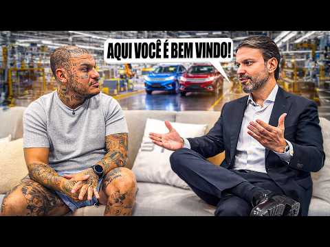 FALEI COM O PRESIDENTE DA BYD BRASIL 