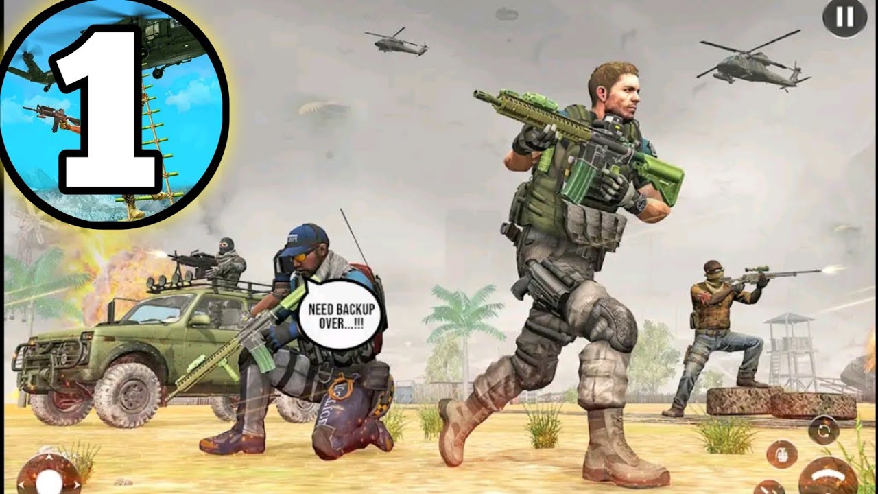 COUNTER TERRORIST ATTACK WAR ZONE ANDROID GAMEPLAY - YouTube