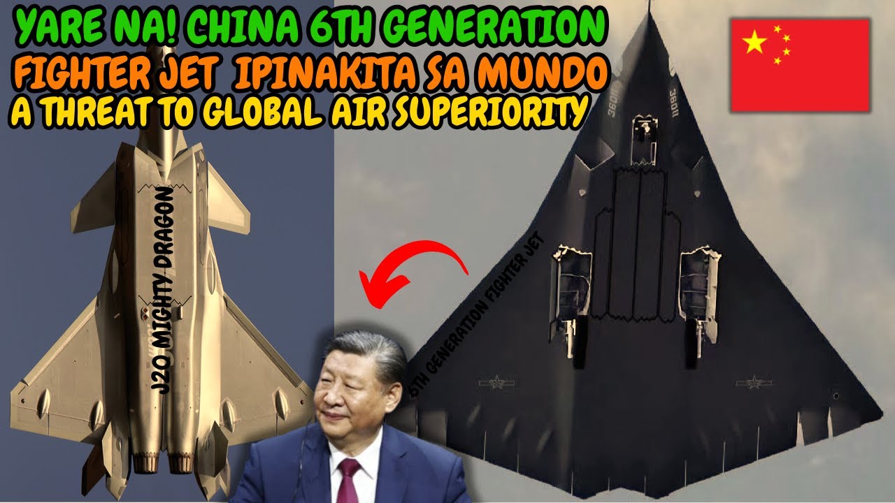 6TH GENERATION FIGHTER JET NG CHINA MAY LABAN KAYA SA MGA FIHGTER JETS ...