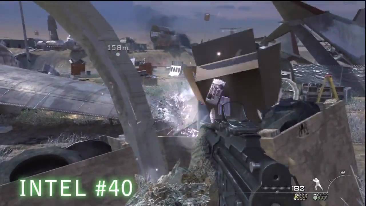 Modern Warfare 2 - Act III: The Enemy of My Enemy Intel locations - YouTube