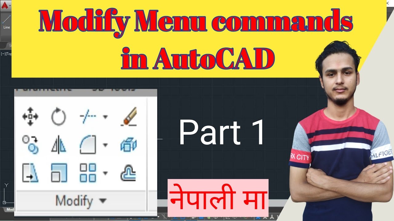Modify Commands In Autocad Detail Explain Of Modify Command In 7534