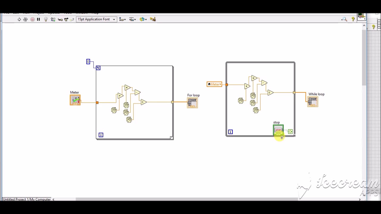 Ciclos en LabVIEW - YouTube