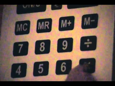 WORLDS BIGGEST CALCULATOR - YouTube