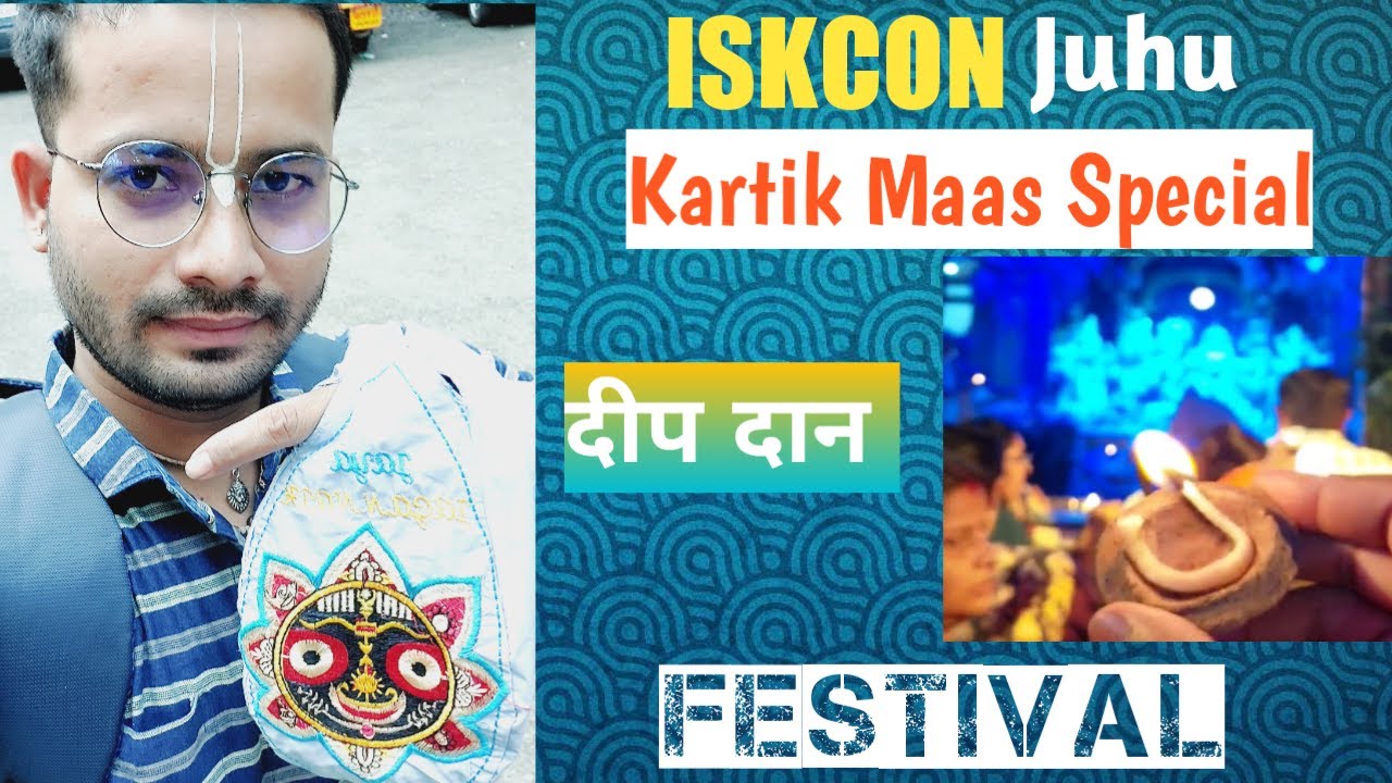 ISKCON Juhu Deep Daan || Kartik Maas Special || - YouTube