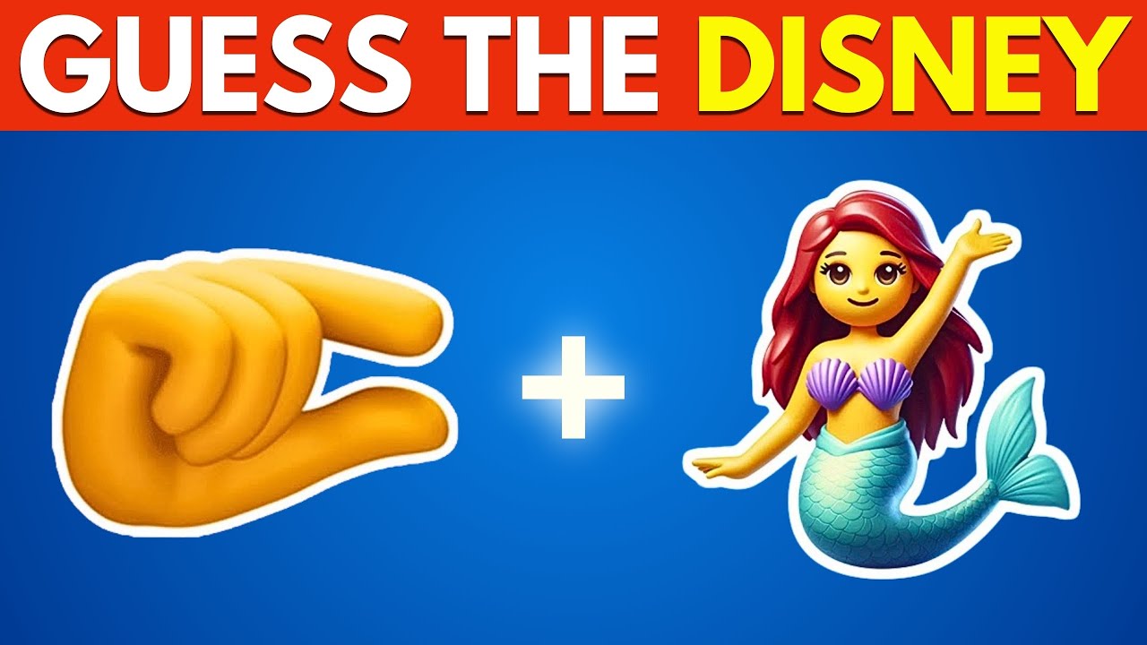 Guess the DISNEY Movie by Emoji 🎬🍿 Disney Emoji Quiz Quizzer Panda ...