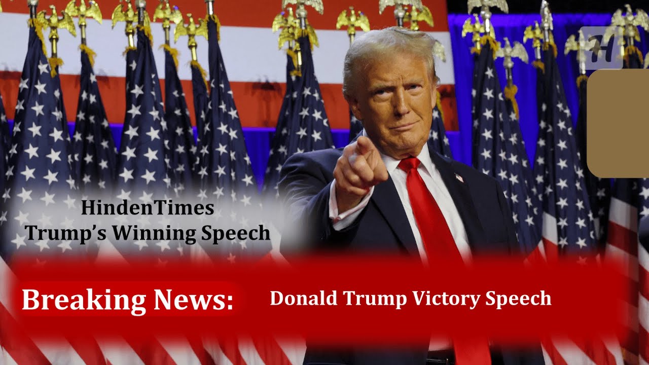 Donald Trump Victory Speech | A Historic Moment for America 🇺🇸 - YouTube