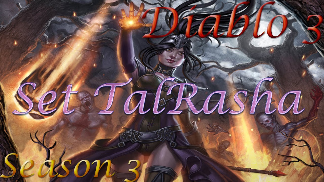 Diablo 3 -RoS- Set Tal Rasha - Season 3 - YouTube