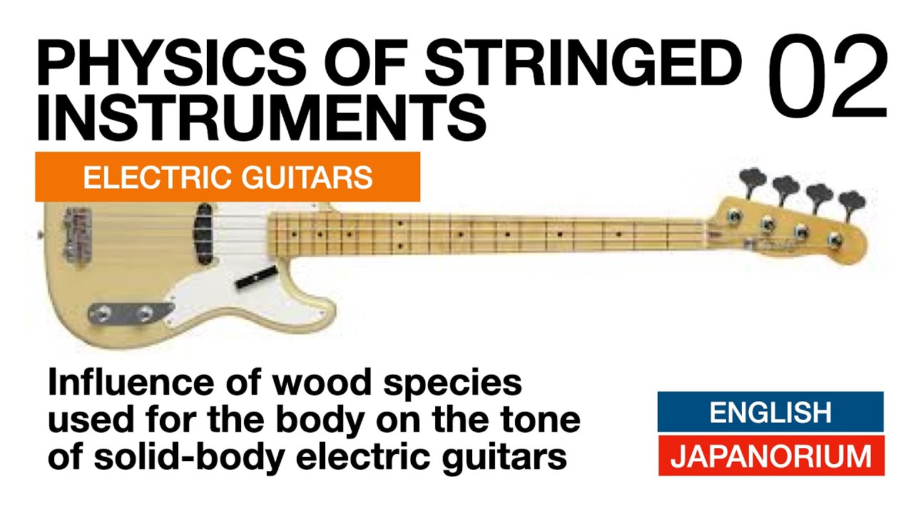 PHYSICS OF STRINGED INSTRUMENTS #02 | INFLUENECE OF WOOD SPECIES ON THE ...