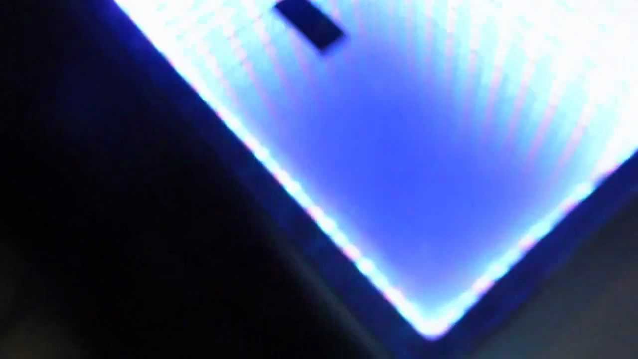 infinity 3D effect in mirror hand made - YouTube