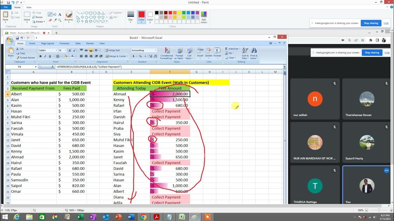 Tutorial Asas Microsoft Excel Conditional Formatting - Kursus Komputer ...