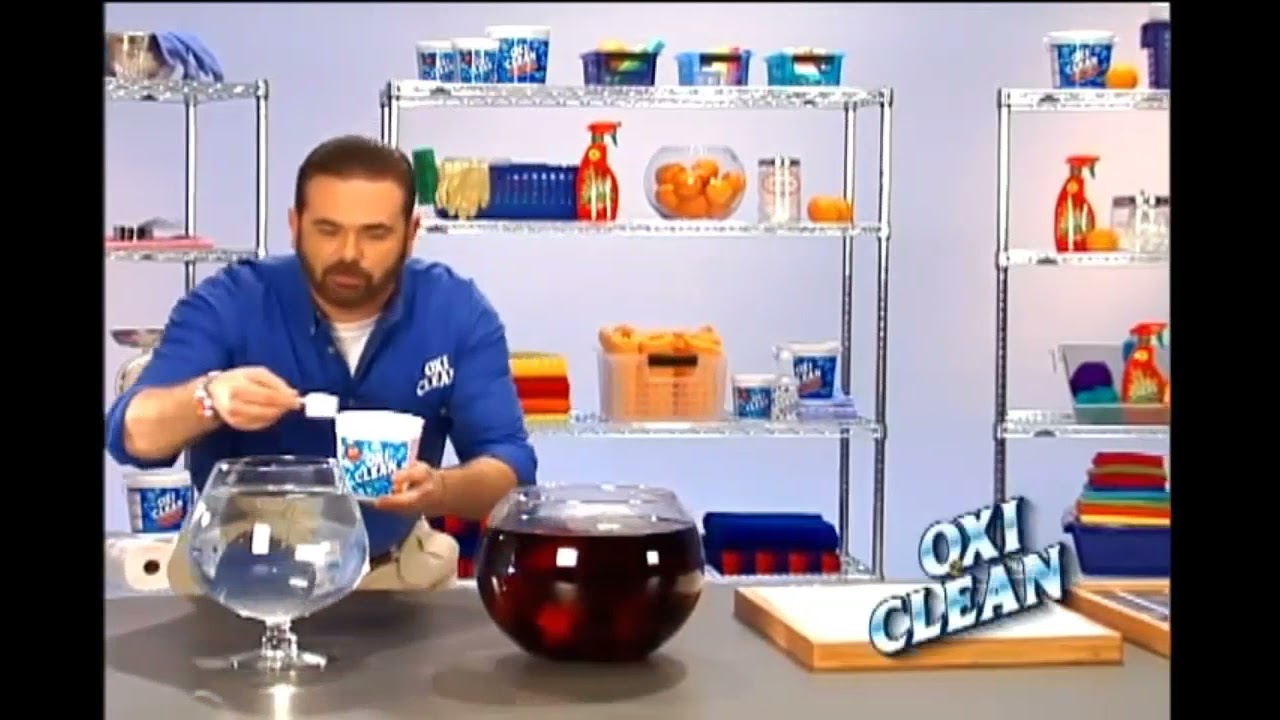 Oxiclean Commercial Aired On November 4th 2001 - YouTube