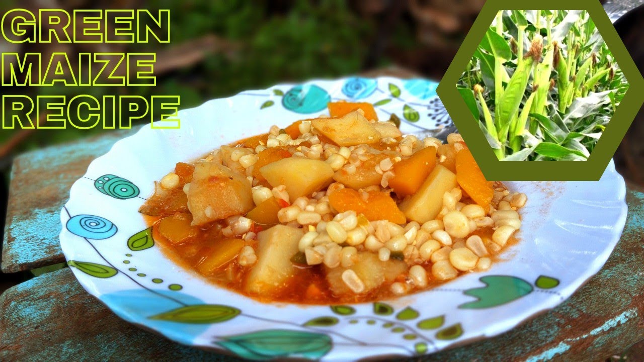 TRADITIONAL GREEN MAIZE 🌽RECIPE(kîbûrûro) [recipe 122] - YouTube