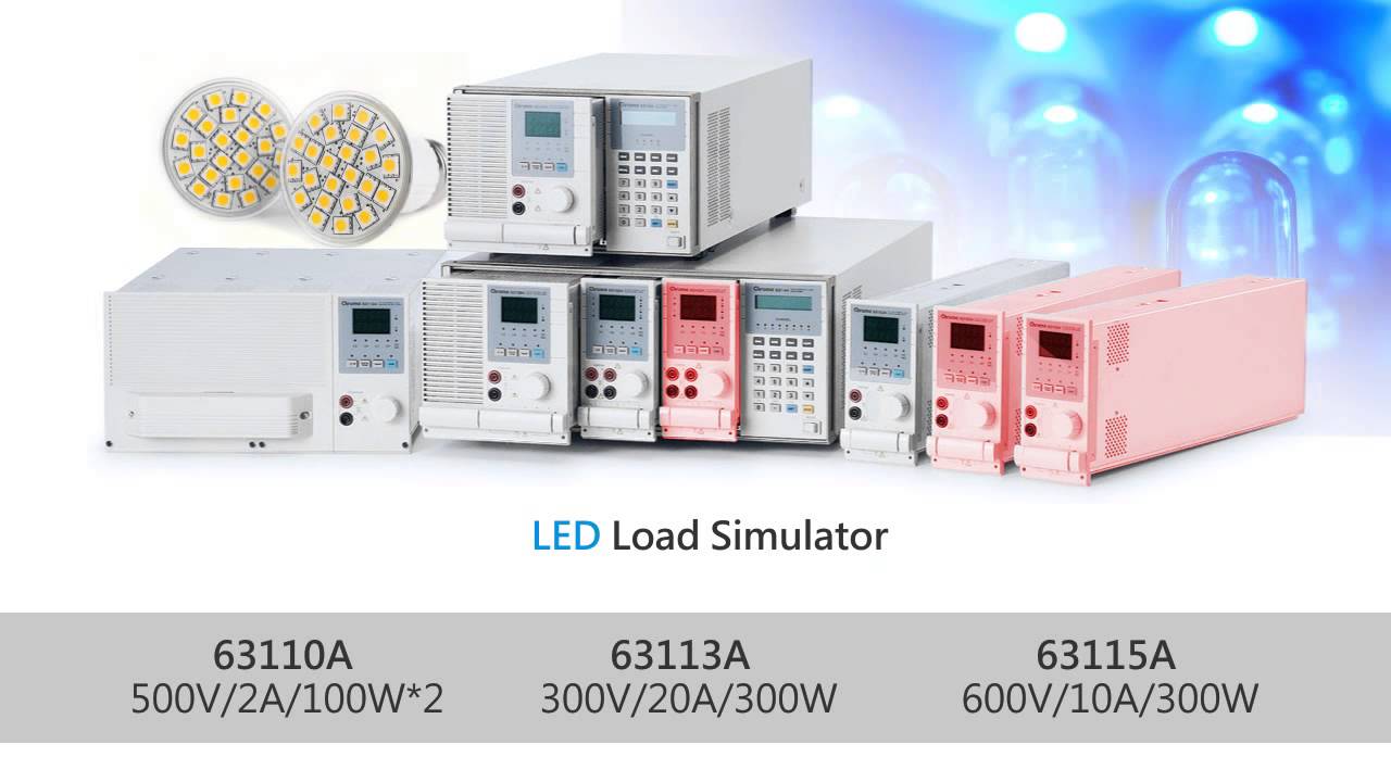 Programmable DC Electronic Load - Chroma / Yıldırım Elektronik - YouTube