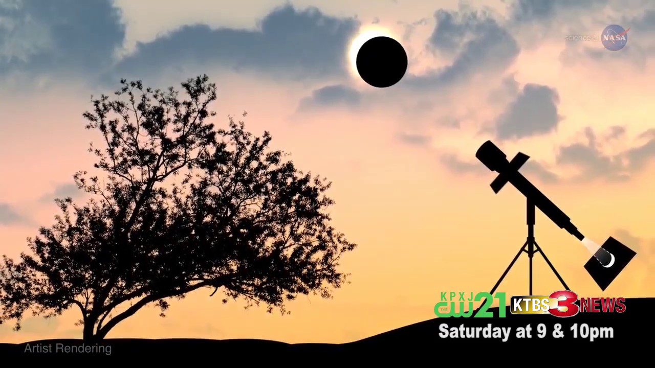 Solar Eclipse Saturday at 9 - YouTube