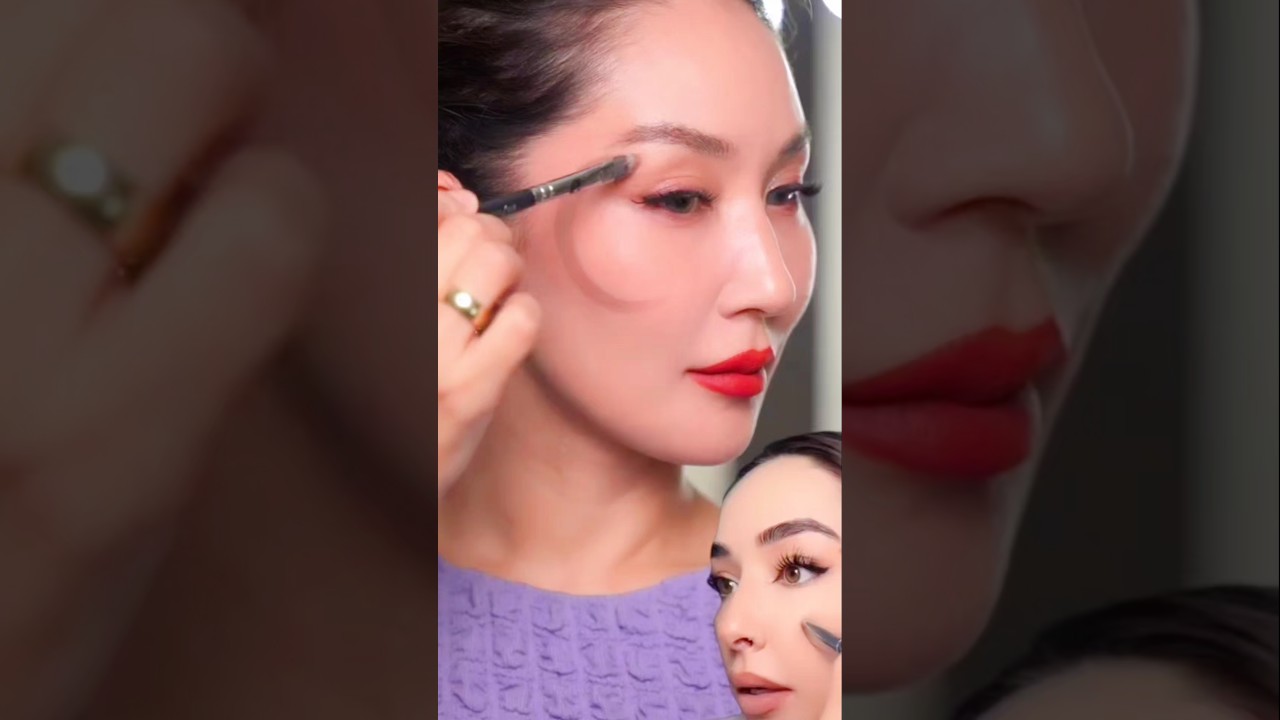 Trying Baby Face Contour Hack 😁😱#shorts #makeup #shortvideo #trend #hack - YouTube