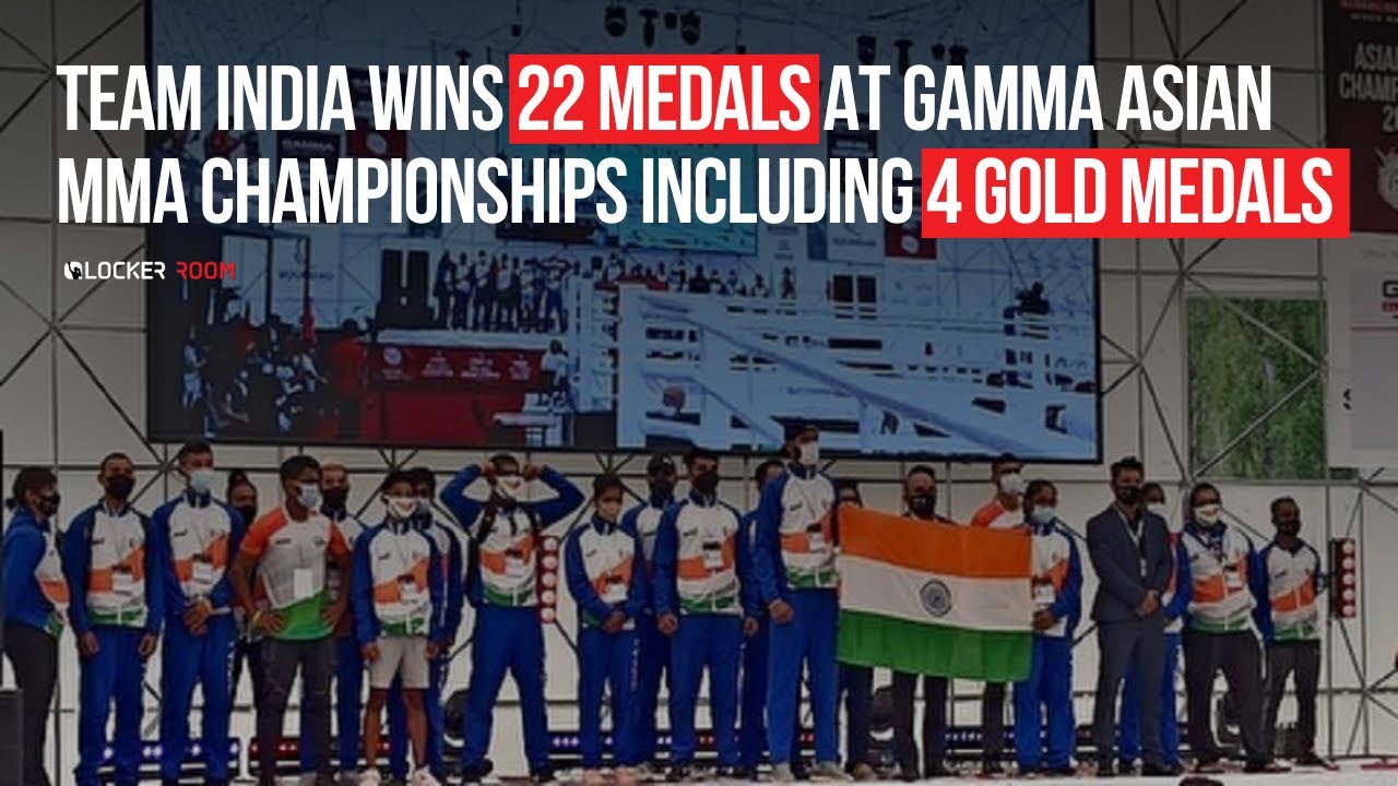 Indian MMA fighters win 22 Medals at GAMMA Asian MMA Championship 2021 ...