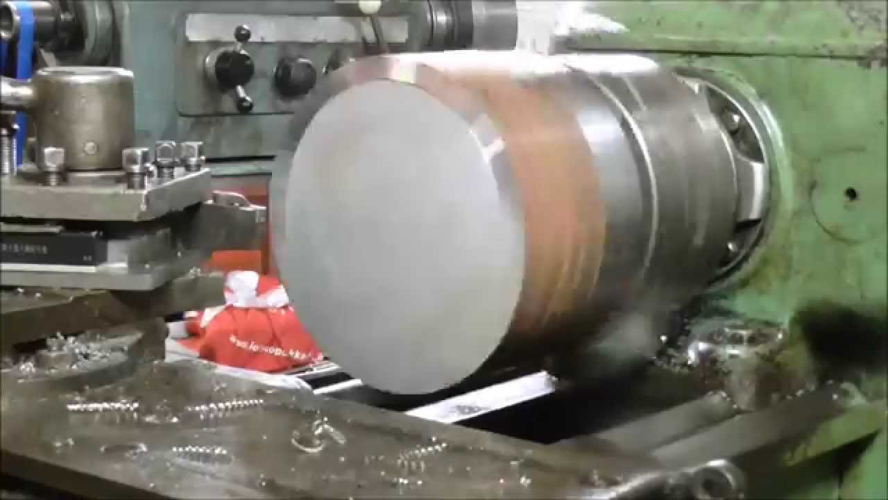 Making wheel hubs on my 1I611P lathe -Part 1- - YouTube