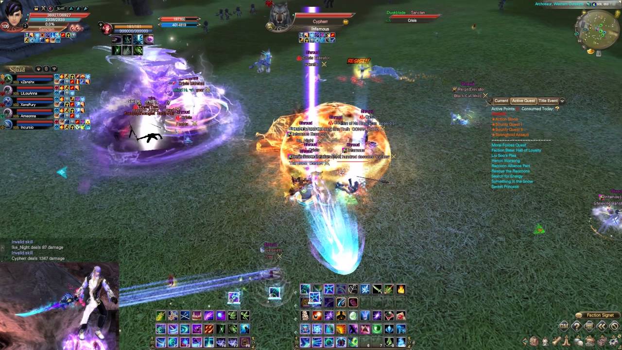 PWI - Dawnglory: Random-PvP with Duskblade and Mystic - YouTube