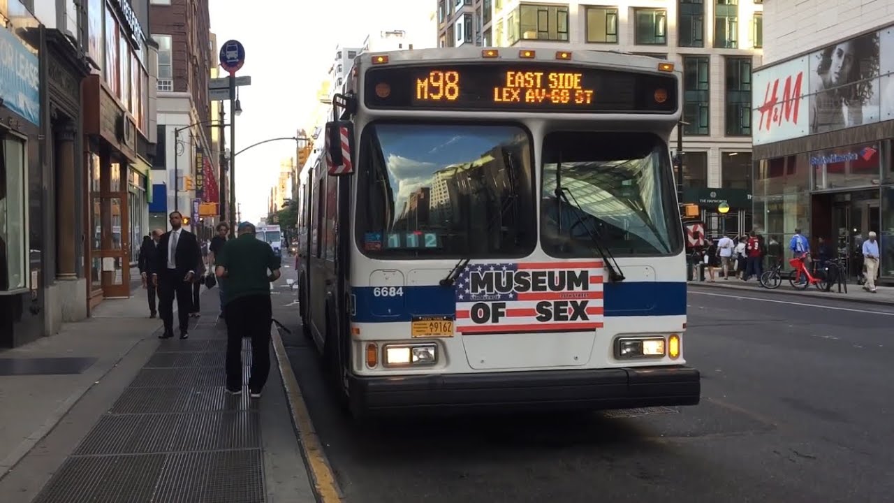 MTA NYCT Bus: 2005 Orion VII OG Gen-2 Hybrid #6684 on the (M98) on ...
