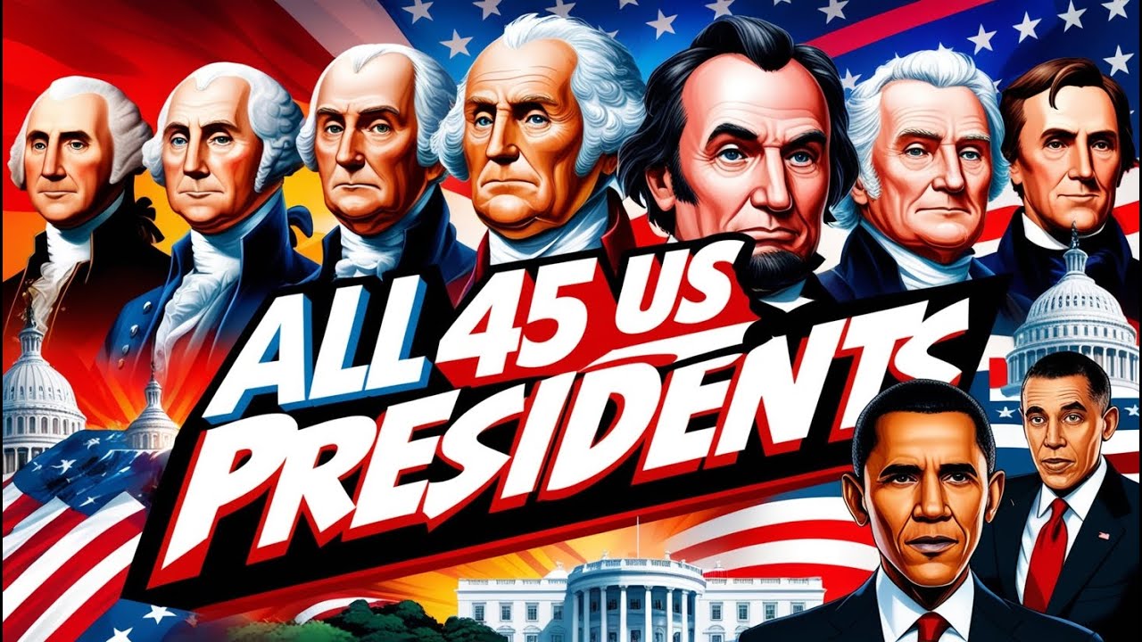 Recreating all 45 US Presidents - YouTube