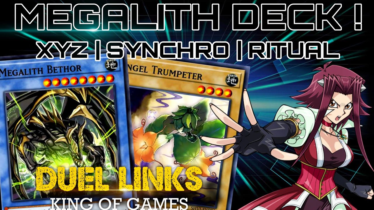 MEGALITH Deck ! || SPICY VERSION [Yu-Gi-Oh ! Duel Links] - YouTube