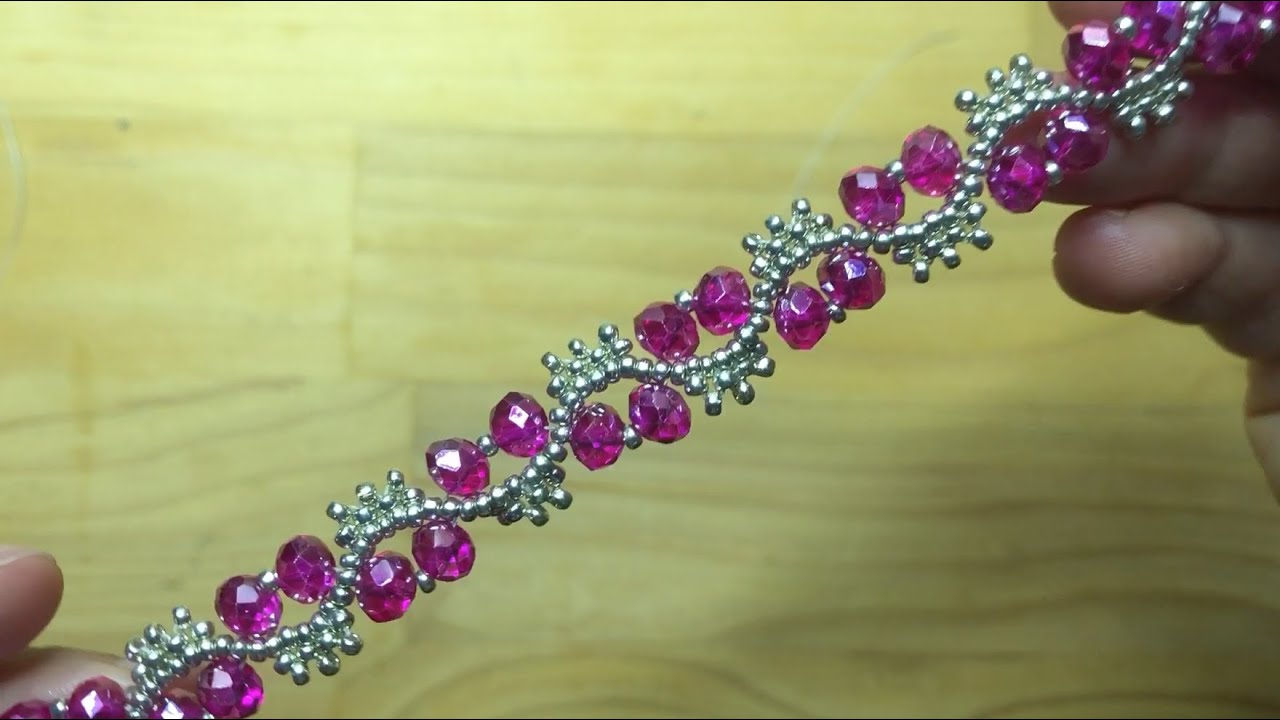 DIY: Pink Bracelet Crafting Guide - YouTube
