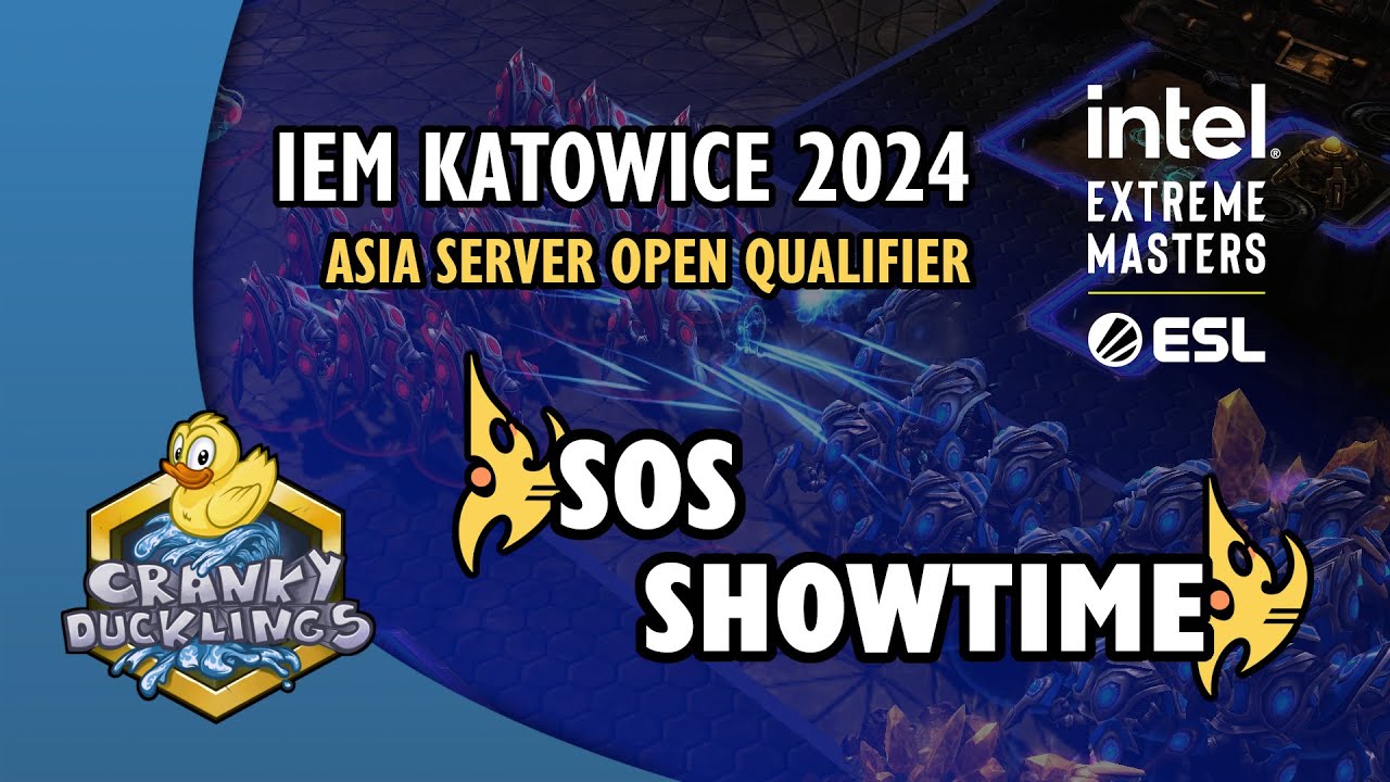 sOs vs ShoWTimE - PvP | IEM Katowice 2024 - Asia Server Open Qualifier ...