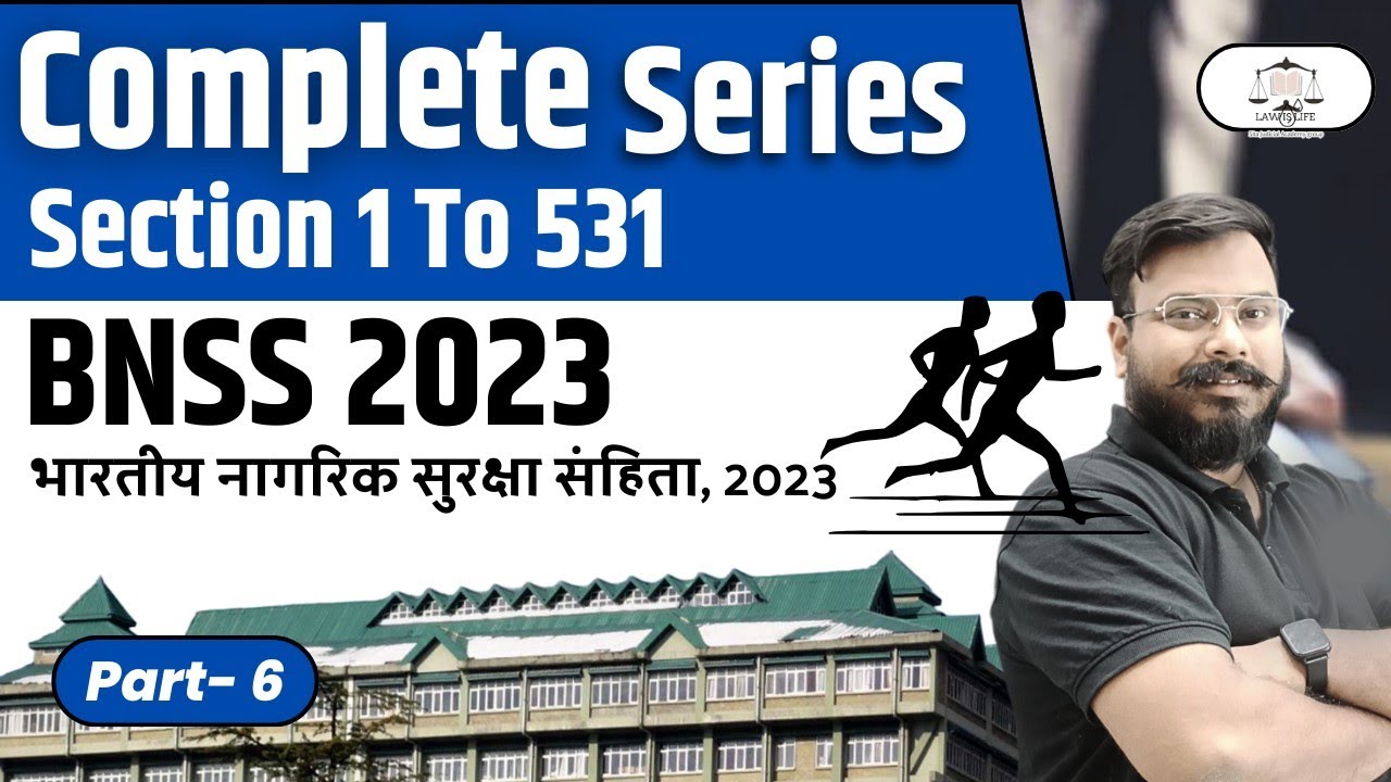 Bhartiya Nagarik Suraksha Sanhita 2023 | Section 1 To 531 Of BNSS | In ...