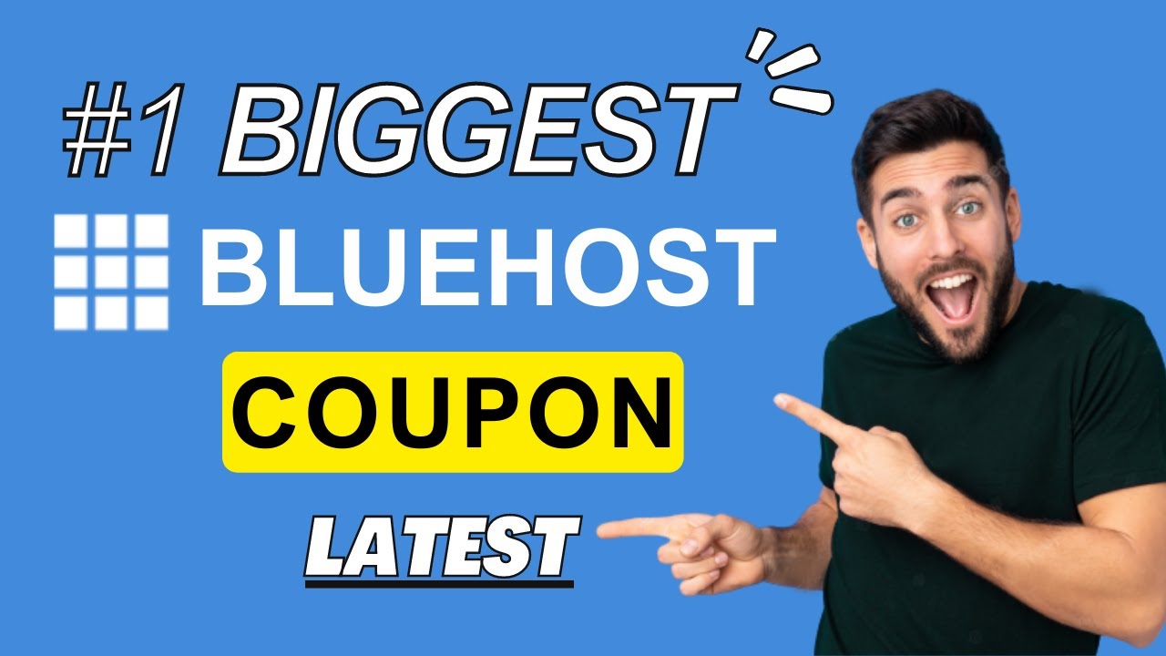 Bluehost Coupon Code 2024 | MAXIMUM Bluehost Promo Code Discount - YouTube
