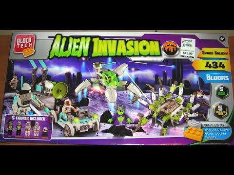Block Tech Alien Invasion Review: Space Galaxy - YouTube