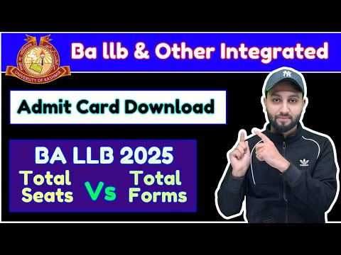 BA LLB & Other Programs-Download Admit Card & Ballb total Seats vs ...