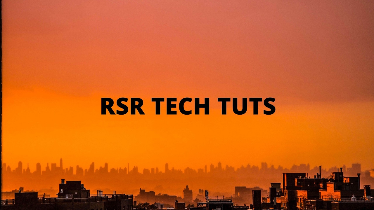 rsr tech tuts live - YouTube
