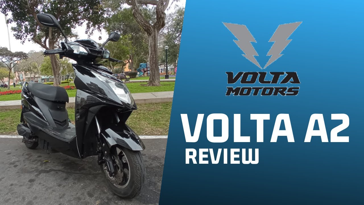 Review Moto Eléctrica Scooter Volta A2/A2L - Volta Motors Perú - YouTube