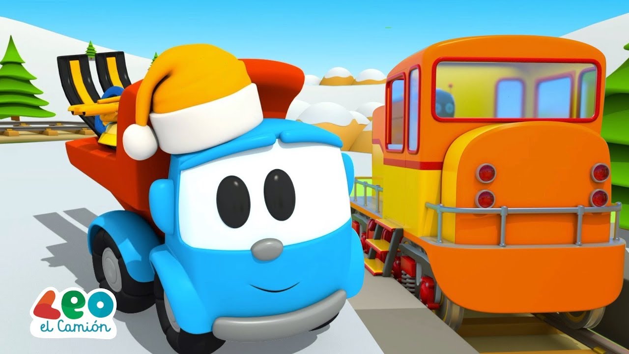 Leo el Camión - Leo y los trenes (1 hora en español) - YouTube