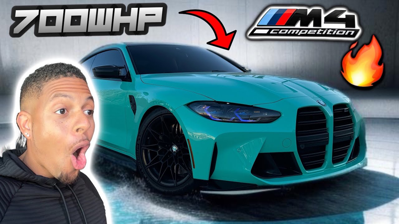 TUNED BMW G82 M4 CUTS UP WITH SUPERCARS! - YouTube