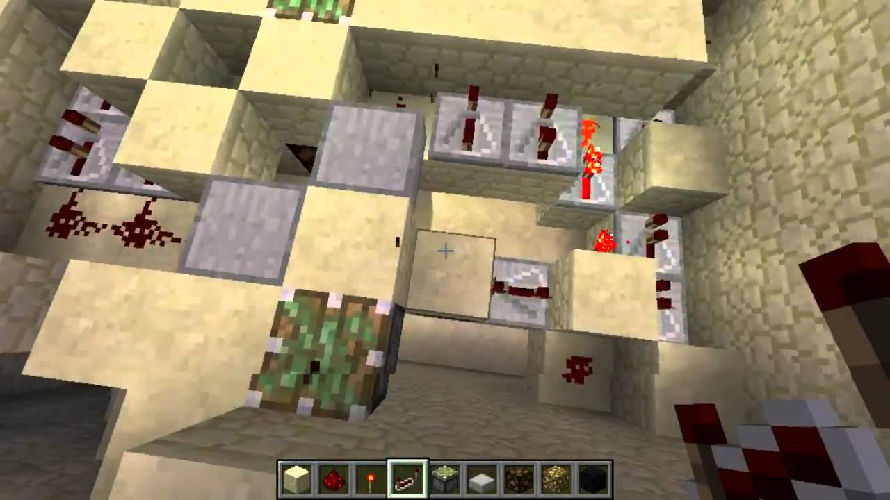 Tutorial: Hidden jungle tree door (10x9x5) - Minecraft - YouTube