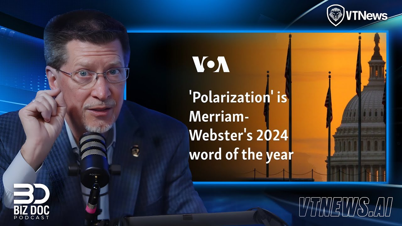 Merriam-Webster Names 'Polarization' 2024 Word of the Year - YouTube