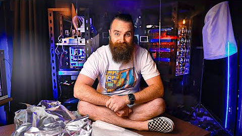 NetworkChuck Server Room Build - YouTube