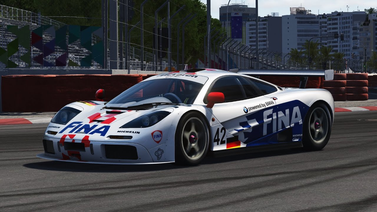 McLaren F1 GTR - Rio De Janeiro - Assetto Corsa - YouTube