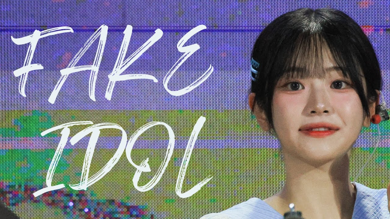 [4K] QWER 쵸단-가짜 아이돌 직캠 @240925 중부대학교 - YouTube Music