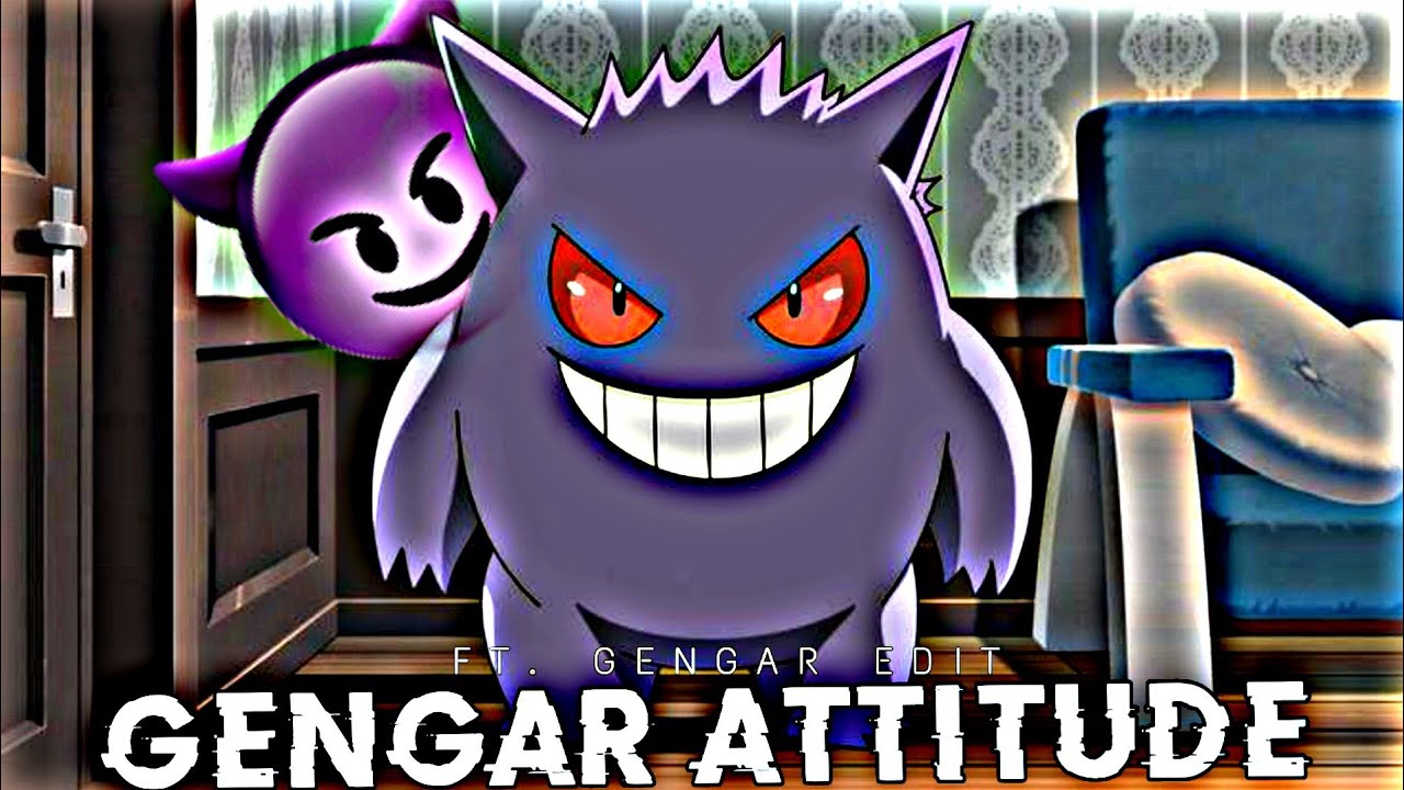 GANGSTA - ASH KECHUM EDIT | ash and gengar edit status | ash status | # ...