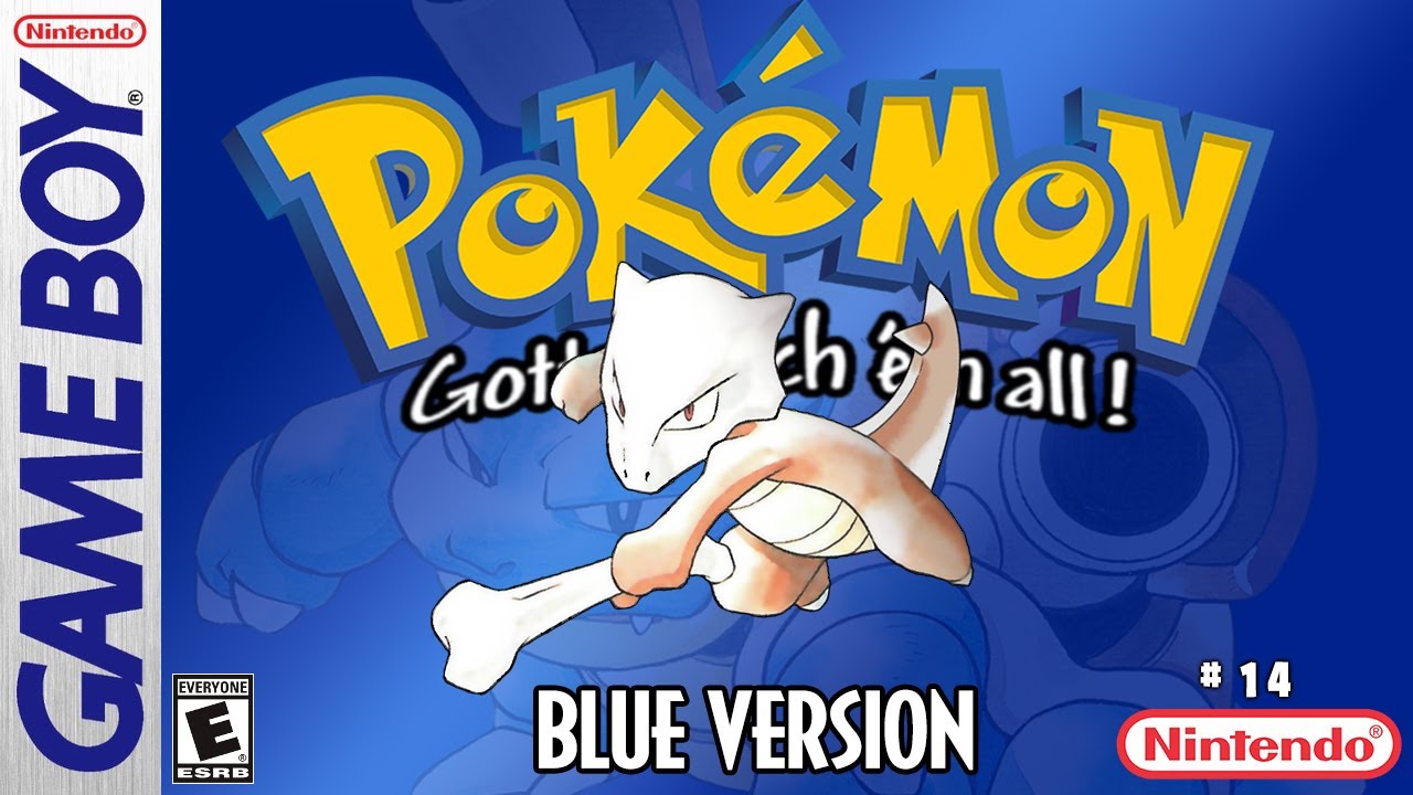 POKEMON BLUE Walkthrough Gameplay | Part 14: Cubone's Mother (FULL GAME ...
