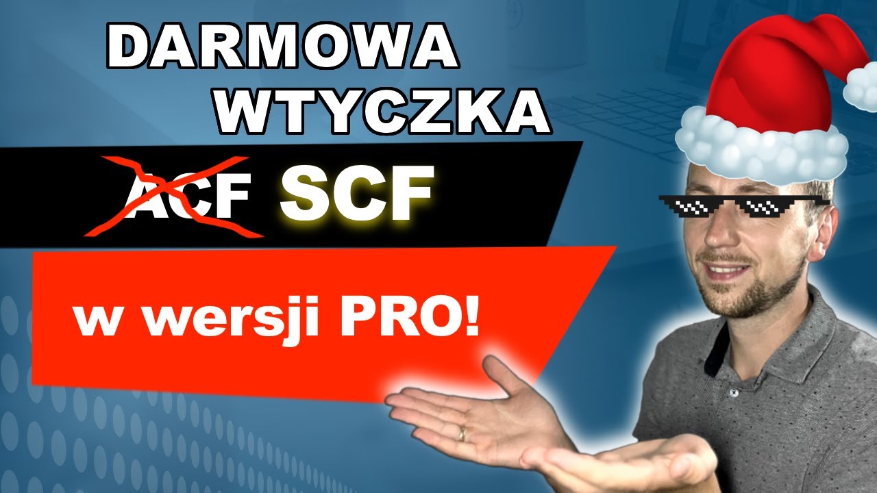 Darmowa wtyczka WordPress - ACF (SCF) w wersji PRO - YouTube