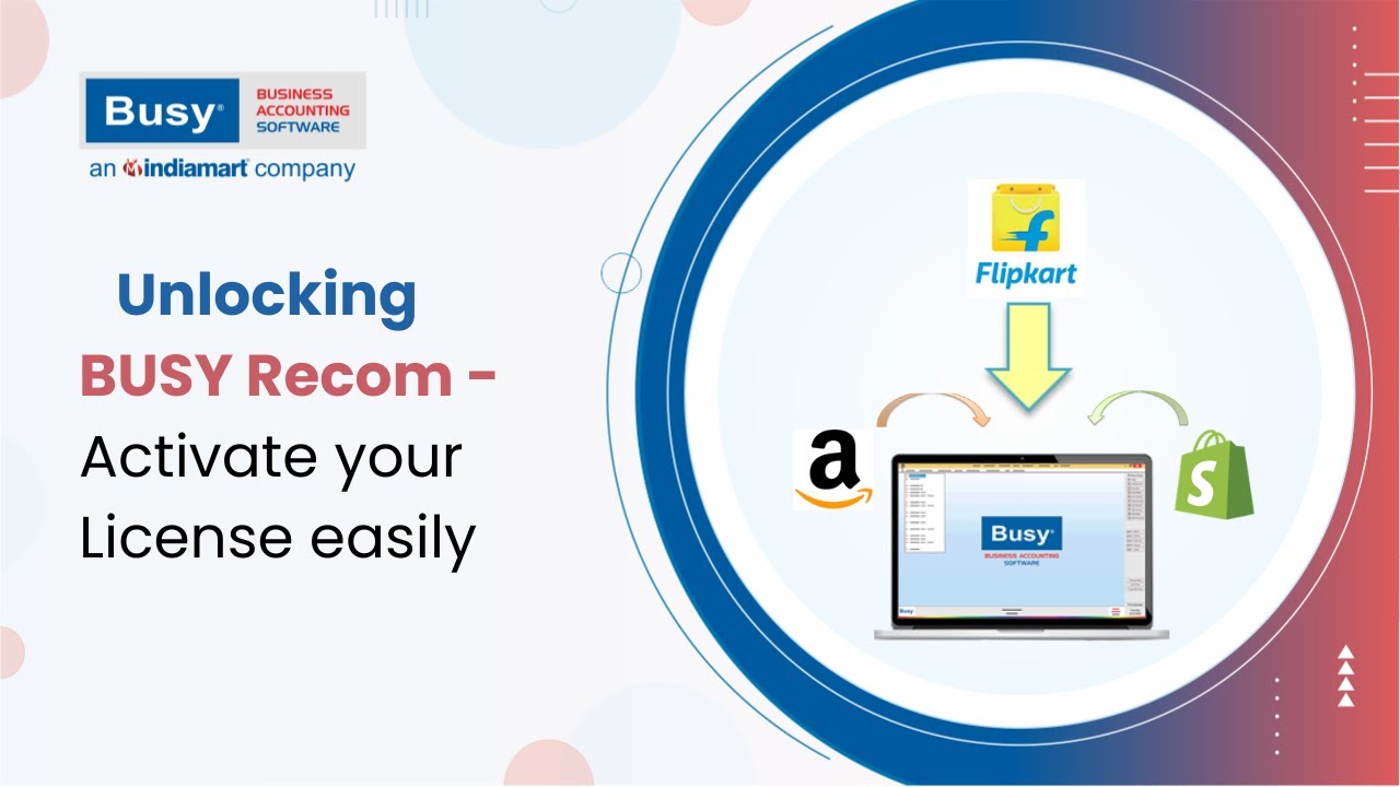 Unlock BUSY Recom - Simple Steps to Activate Your License (English ...