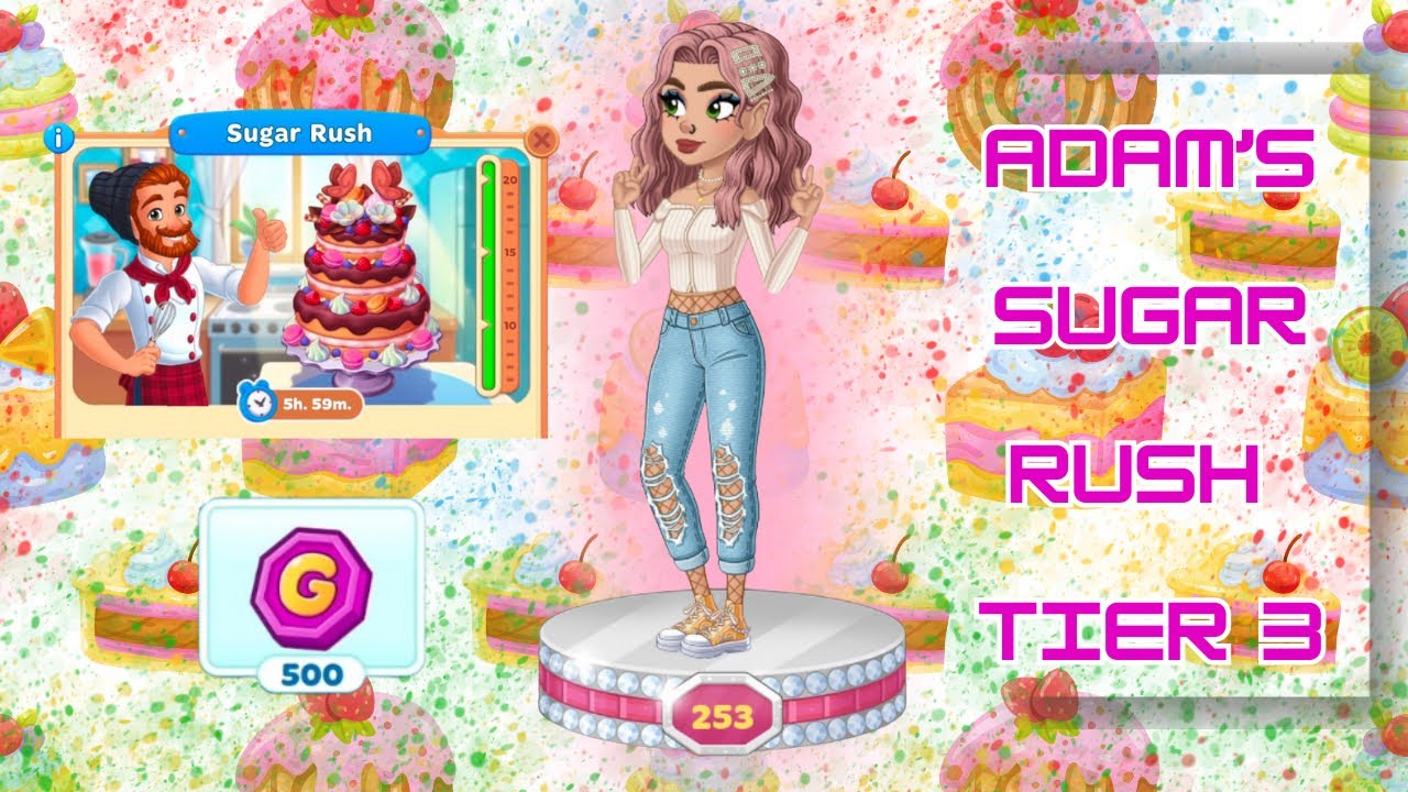 🍦🍪 Archeologist’s Study - Adam’s Sugar Rush (Tier 3) | Cooking Diary 🍪🍦 ...