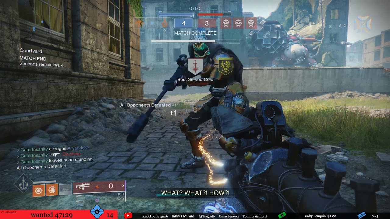 Destiny 2 | Stream Highlight | One Thousand Voices Clutch in ...