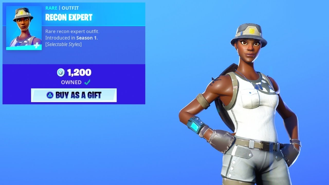 *NEW* RECON EXPERT IS BACK! FORTNITE ITEM SHOP OCTOBER 9 2020 ...