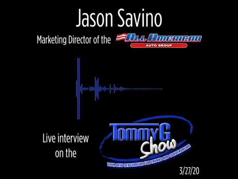 Jason Savino on the Tommy G Show - Family Owned & Operated - YouTube