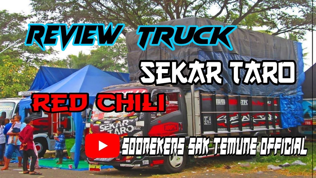 MENTAHAN TRUCK SEKAR TARO RED CHILI #SEKAR_TARO #RED_CHILI - YouTube