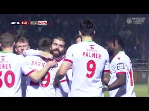 Dag & Red 0-4 Wrexham - Synced Audio Commentary Highlights - 03/09/23 ...
